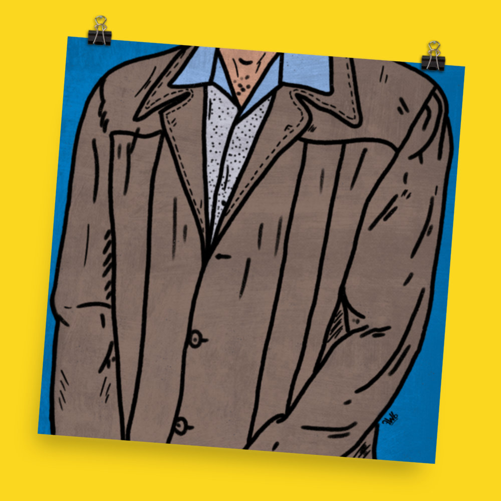 The Kramer Seinfeld Inspired Art Print - Cult Potato